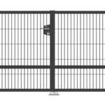 "Berlin" PREMIUM Industrie Doppelflügeltor 4m - 10m Industrietor 2 ...