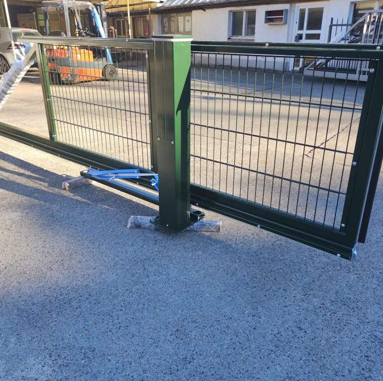 "Leipzig" PREMIUM Schiebetor freitragend 3m - 7m auf Maß ...